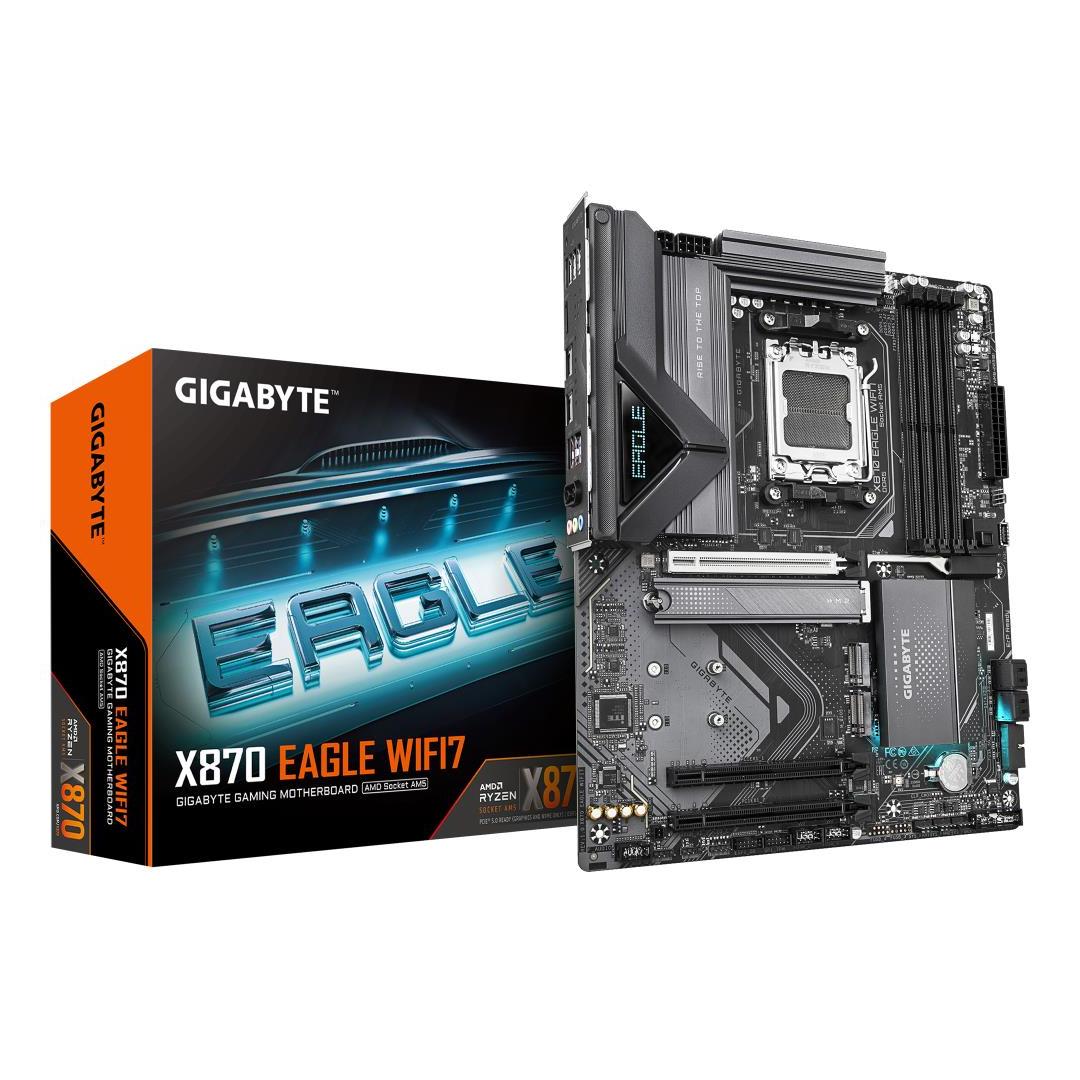 Mainboard GIGABYTE AMD X870 SAM5 ATX Memory DDR5 Memory slots 4…